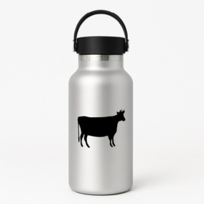 Cow Stickers – Cattle Silhouette Livestock Decals (2-Pack)