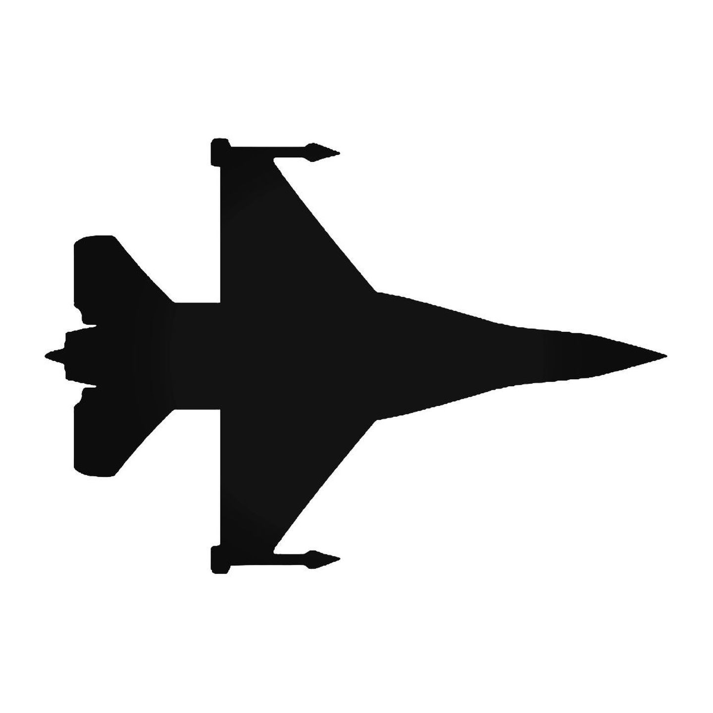 Buy F 16 Fighting Falcon Fighter Jet 2 Sticker Online