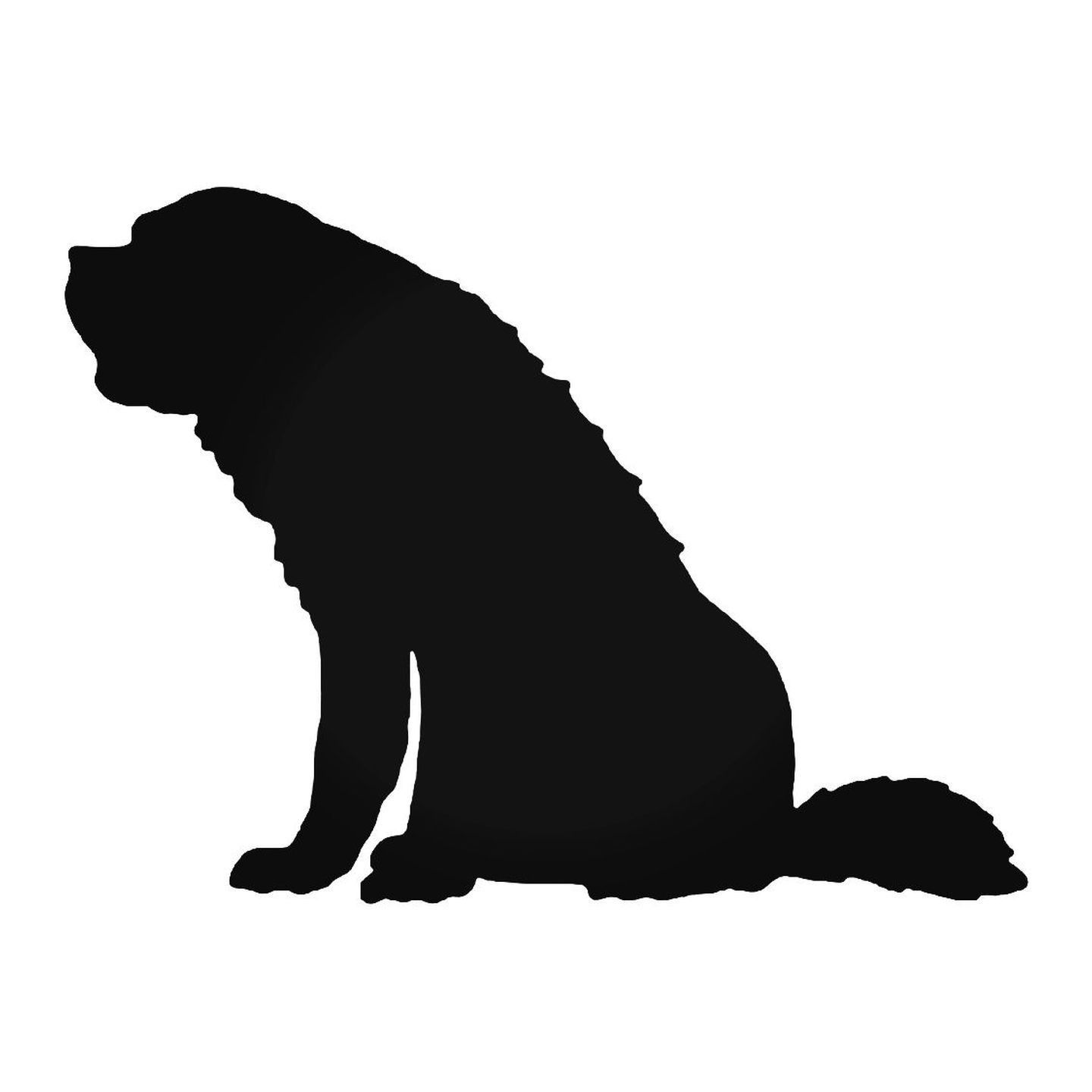 Buy Saint Bernard Dog 2 Vinyl Decal Sticker Online