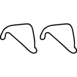 Silverstone National Circuit Stickers – UK Race Track Layout Vinyl ...