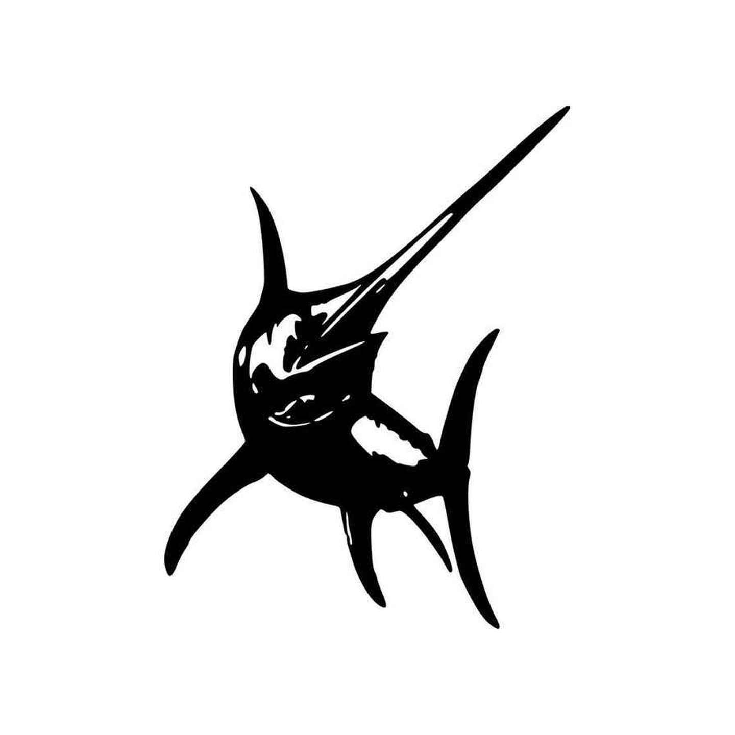 Swordfish Stickers – Deep Sea Fishing Decals (2-Pack)
