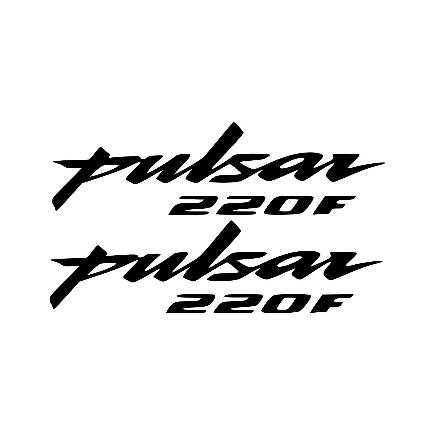 Bajaj Pulsar 220f Die Cut Stickers Decals - DecalsHouse