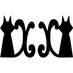 Fairy Tail Happy Stickers – Exceed Cat Decals (2-Pack)