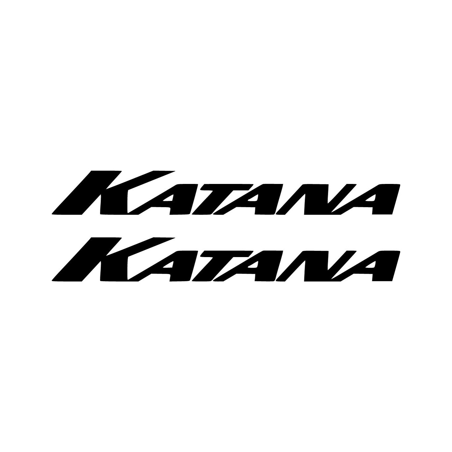 Suzuki Katana Die Cut Stickers Decals - DecalsHouse