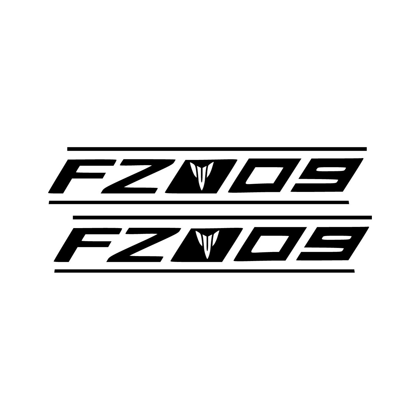Yamaha Fz 09 Die Cut Dt Stickers Decals - DecalsHouse