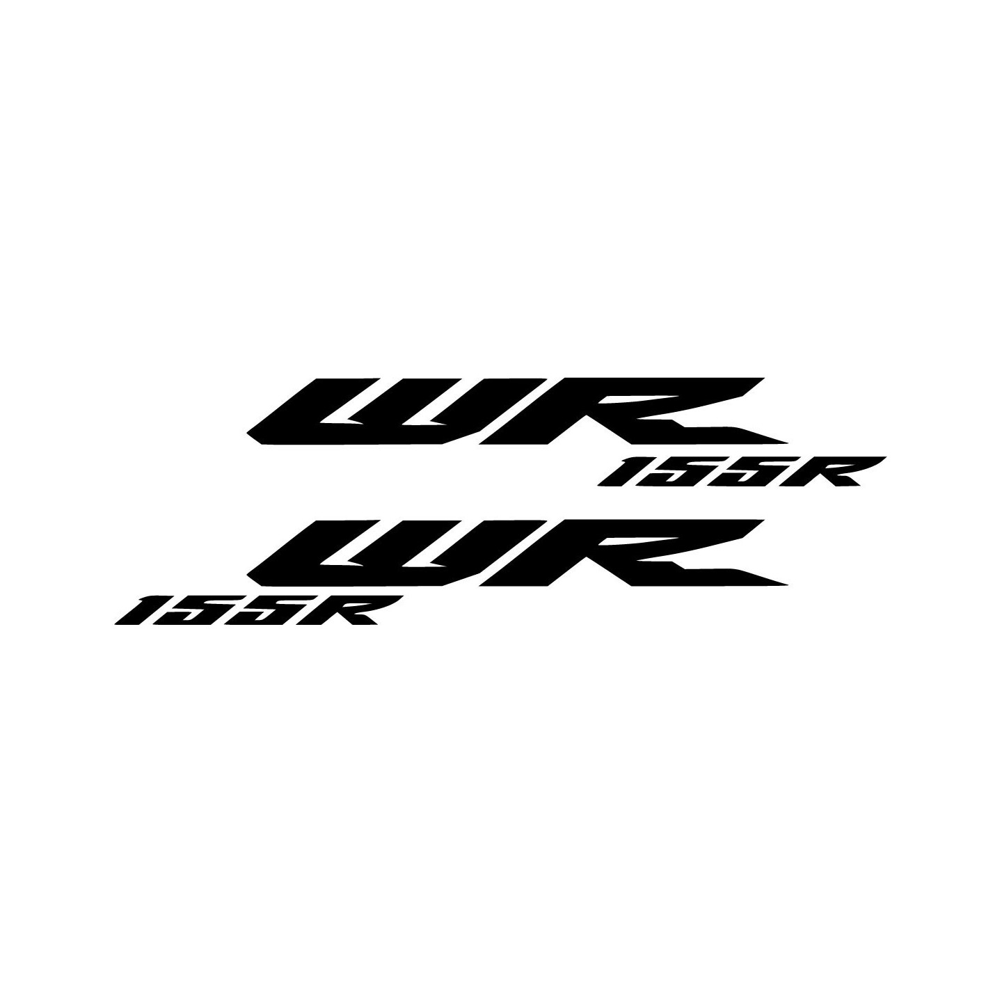 Yamaha Wr155r Die Cut Stickers Decals - DecalsHouse