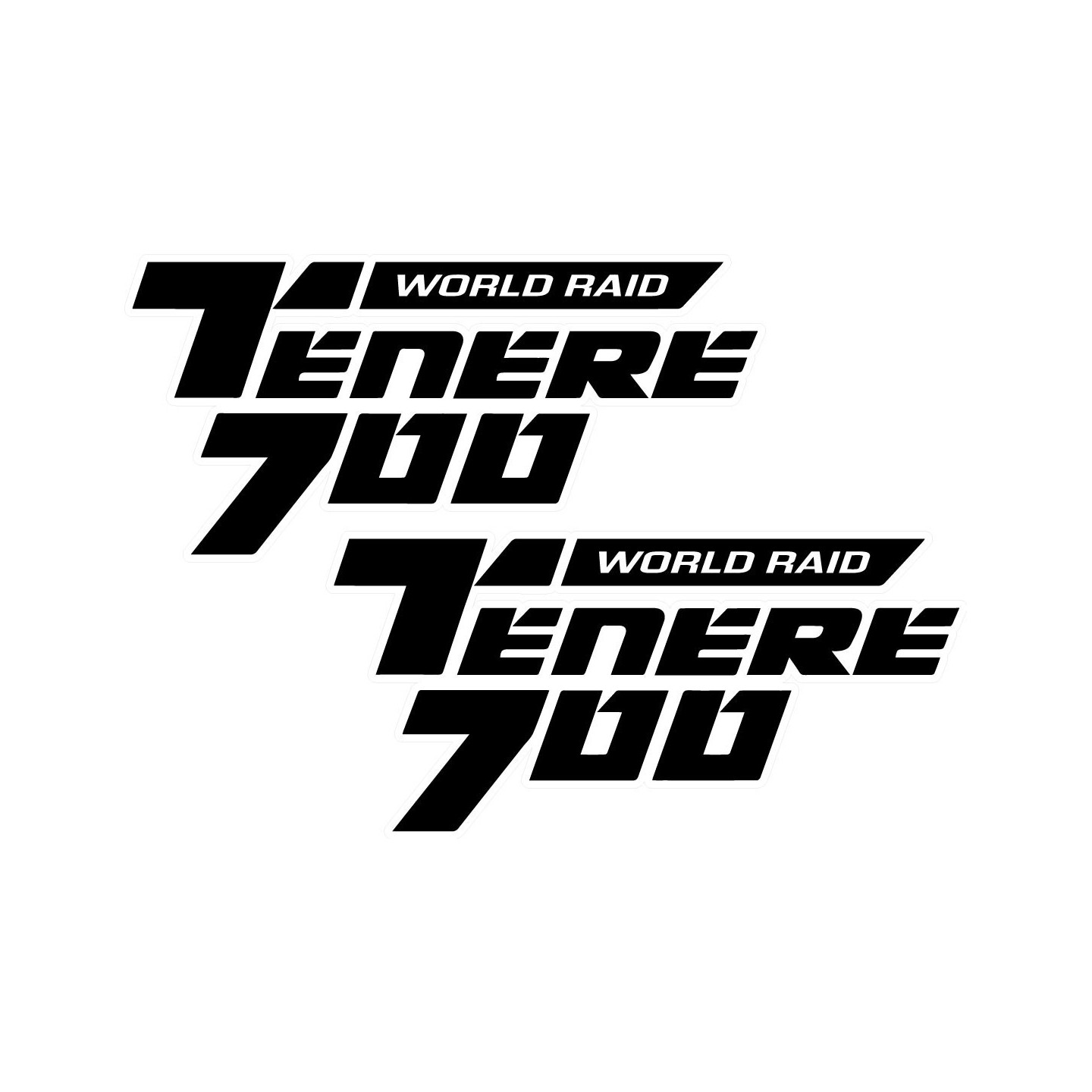 Yamaha Tenere 700 World Raid Stickers Decals - DecalsHouse