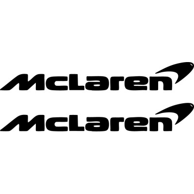 McLaren Stickers - 720S 750S Artura Supercar Decals (2-Pack)